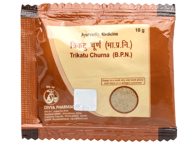 Patanjali Divya TRIKATU CHURNA 10 g - Buy Online
