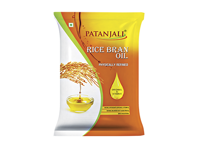 Patanjali Rice Bran Oil(Edible Oil) 1 LTR (P) - Buy Online