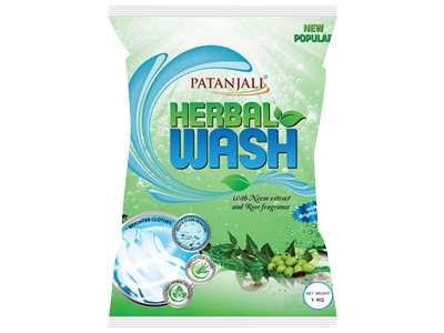 Patanjali HERBAL WASH DETERGENT POWDER - Buy Online