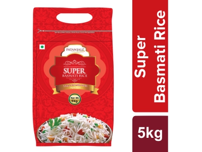Patanjali Super Basmati Rice 5 kg- Buy Organic Rice Online