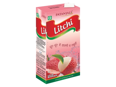 Patanjali Natural Litchi Juice (Beverage) 1 Ltr - Buy Online