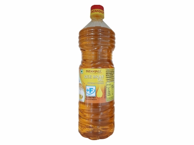 Patanjali RICE BRAN OIL(Edible Oil) 1 LTR - Buy Online