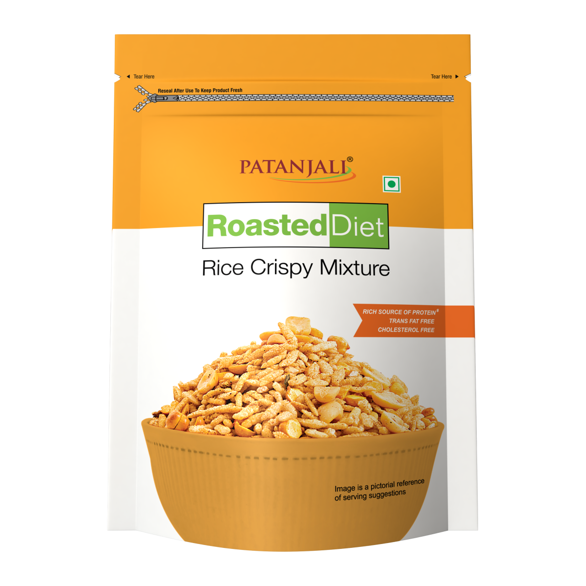 Patanjali Roasted Diet Rice Crispy Mixture 125 gm - Buy Diet Foods Online