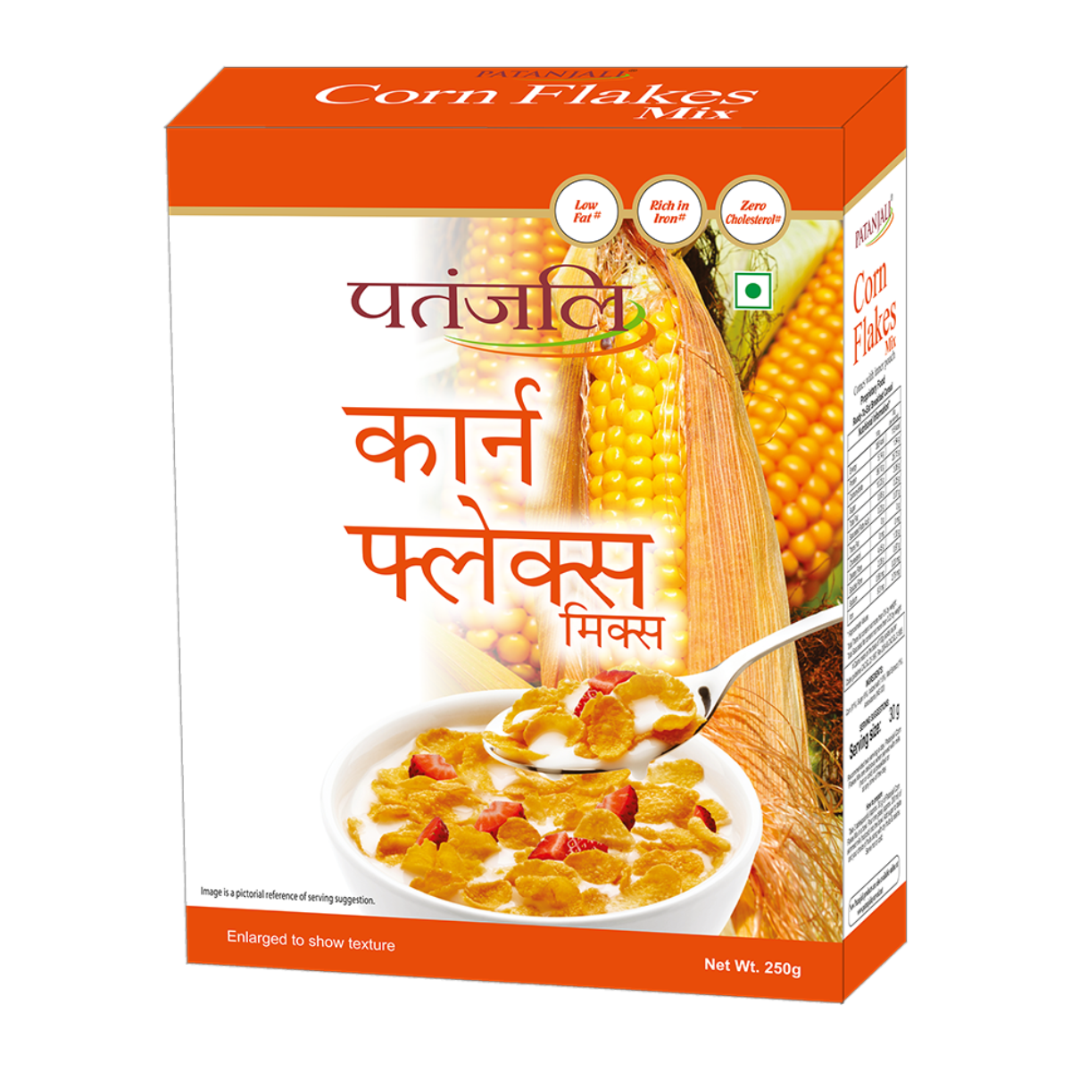 Patanjali Corn Flakes Mix 500g - Buy Online
