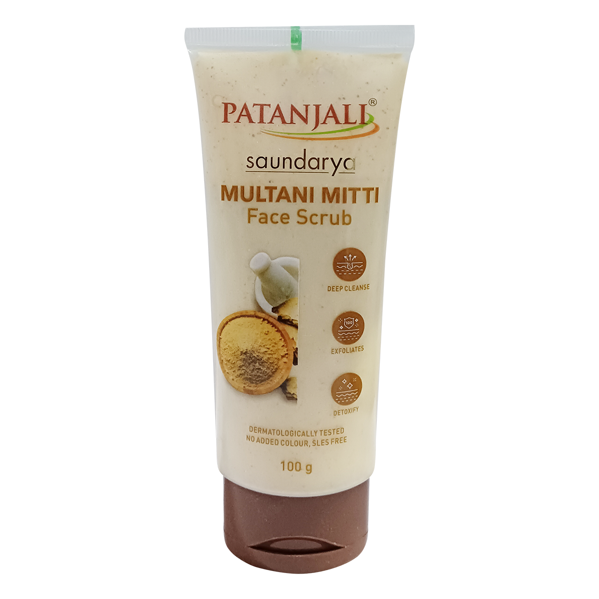 Patanjali Saundarya Multani Mitti Face Scrub 100 g - Buy Online