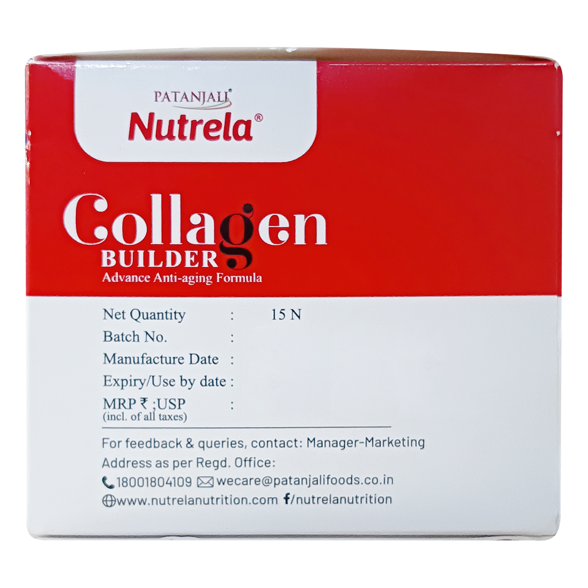 Patanjali Nutrela Collagenprash Build Powder 150 G - Buy Online