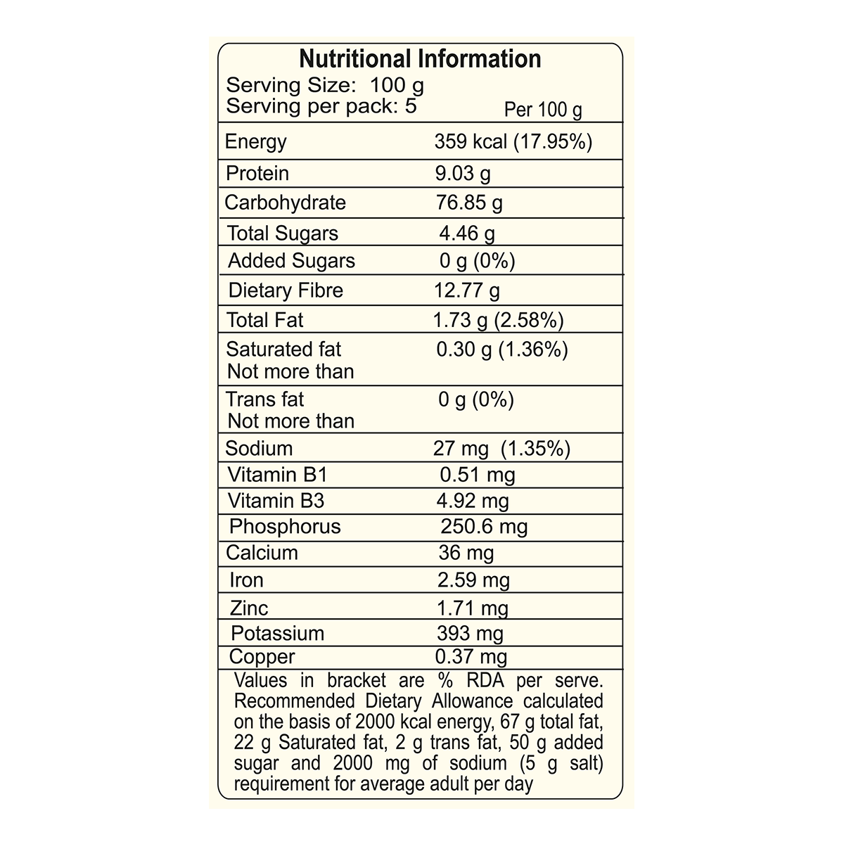 PATANJALI JAU ATTA 500 G - Buy Online