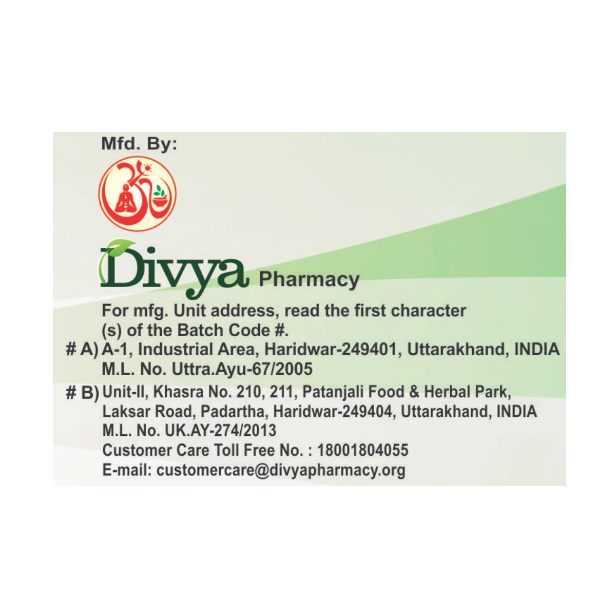 Patanjali DIVYA MADHU KALP VATI 40 g - Buy Online