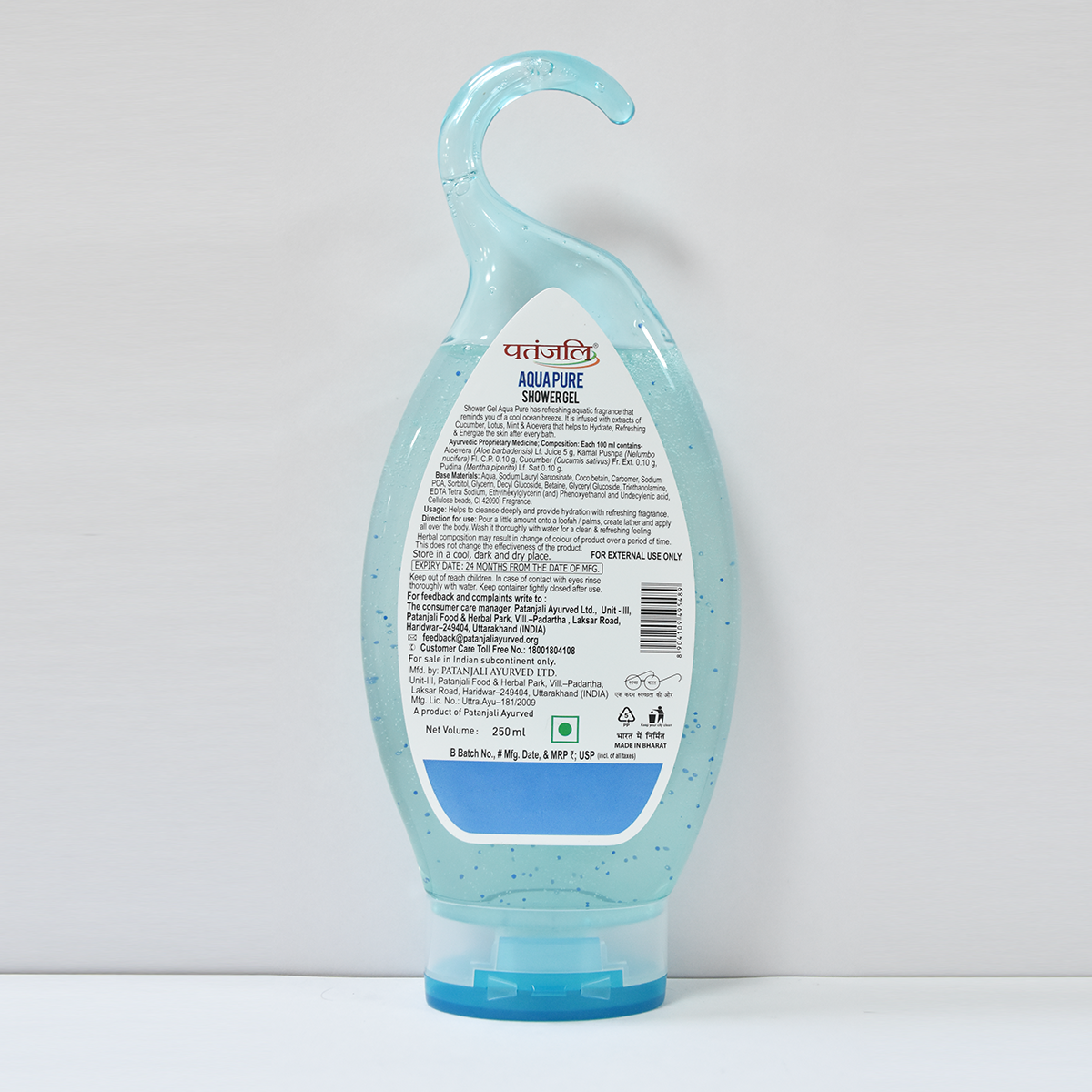 PatanjaliSHOWER GEL(AQUA PURE)250 ML (B2G1 FREE) - Buy Online