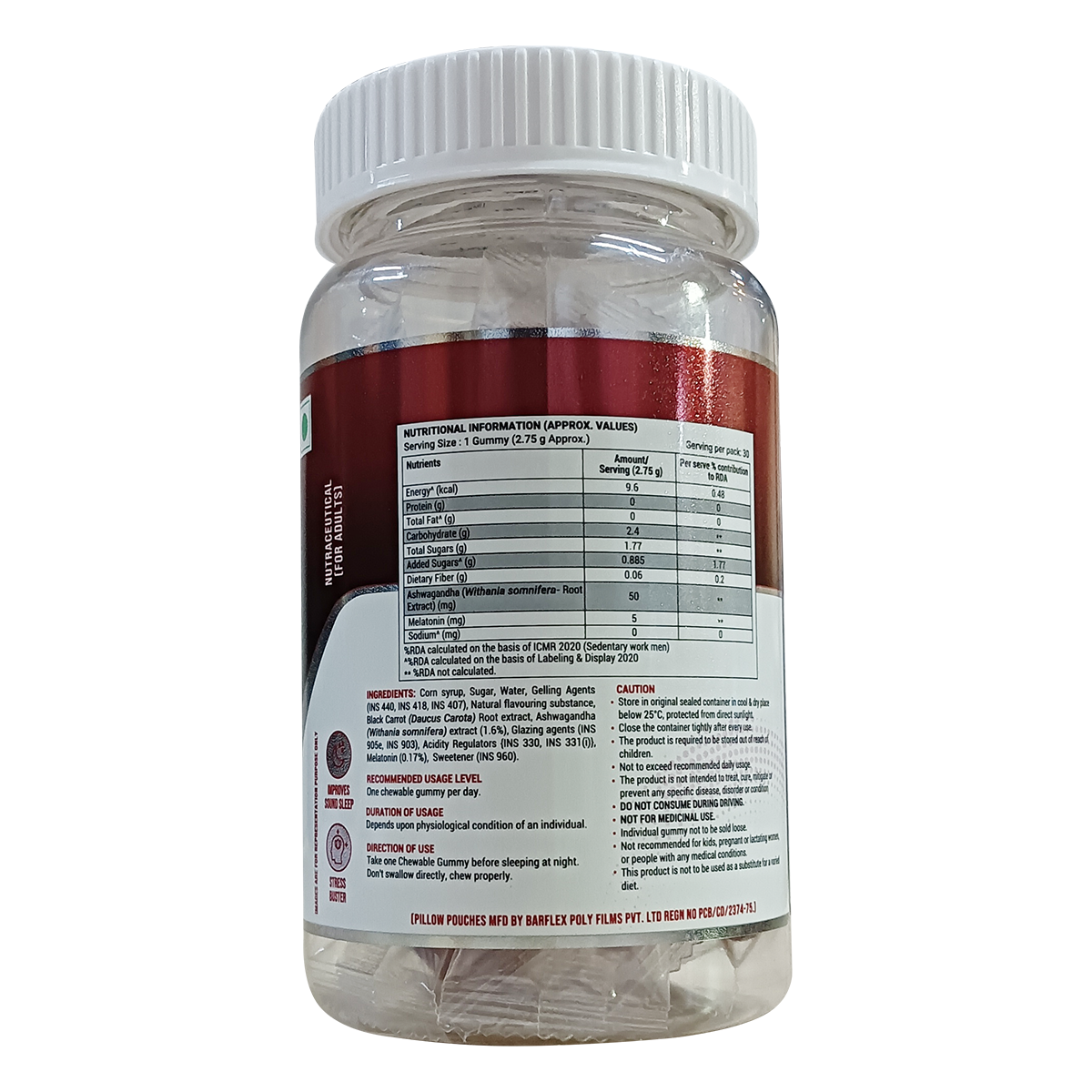 NUT.MEL+ASHW.GUMMIES-MIX.BER FLV- Buy Online