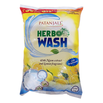 Patanjali HERBAL WASH DETERGENT POWDER 2 KG - Buy Online