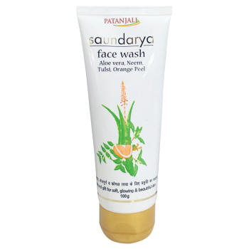 Patanjali Saundarya Herbal Face Wash 60 g - Buy Online