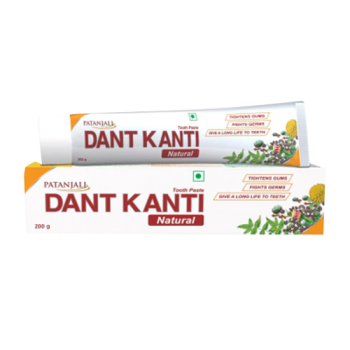 Patanjali Dant Kanti Toothpaste Cream 100 g - Herbal toothpaste Buy Online