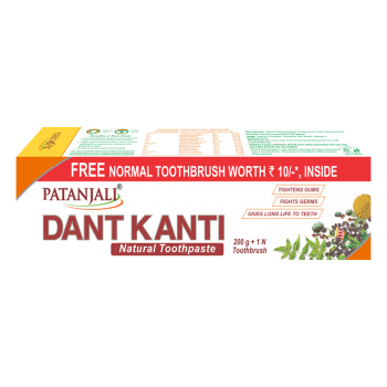 Patanjali Dant Kanti Advanced Toothpaste 100 g - Buy Herbal toothpaste ...