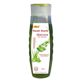 Patanjali Kesh Kanti Aloe Vera Hair Cleanser 450 ML - Buy shampoos online
