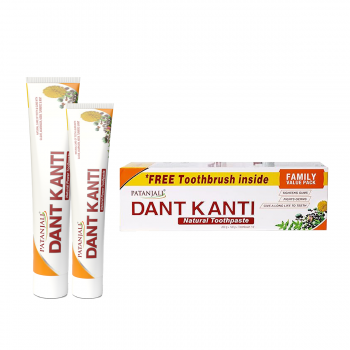 Patanjali Dant Kanti Advanced Toothpaste 100 g - Buy Herbal toothpaste ...